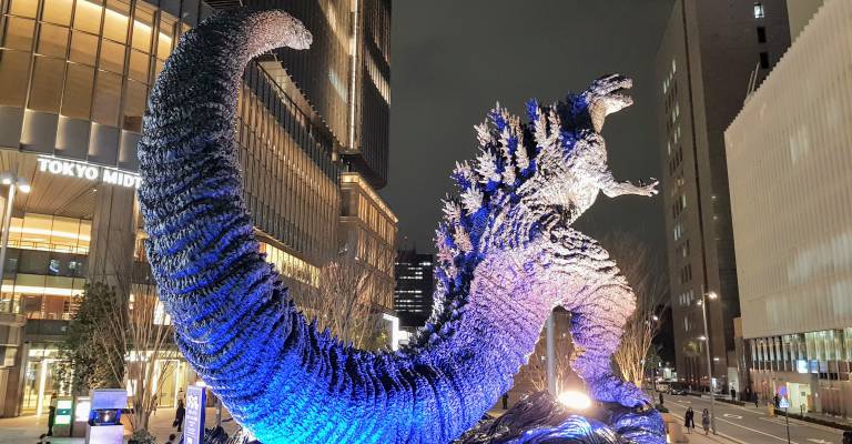Tokyo Godzilla Statues: Where to Find the King of the Monsters | Tokyo ...