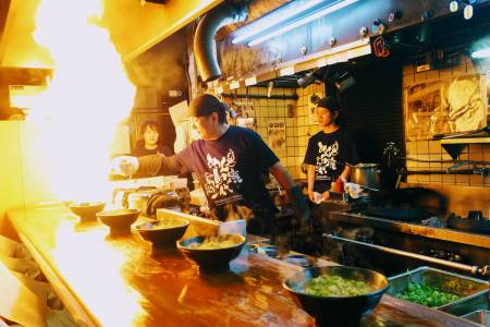 Dragon Food: Fire Ramen in Kyoto | Japan Cheapo