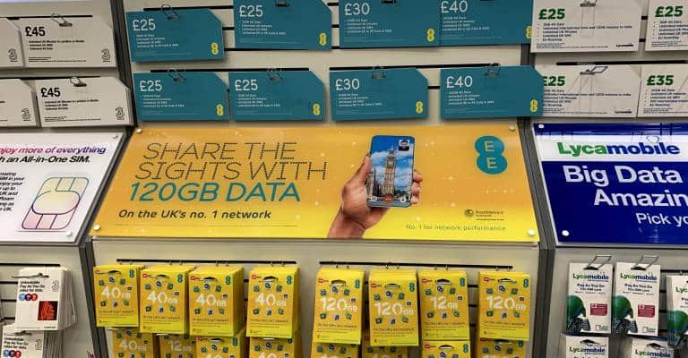 Where to Buy a SIM Card in London | London Cheapo