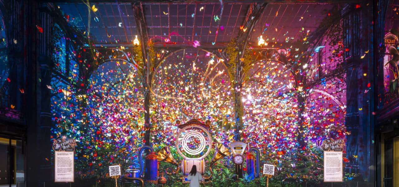 The Butterfly Trail at Outernet, Dec 28–Feb 10, 2026 | London Cheapo